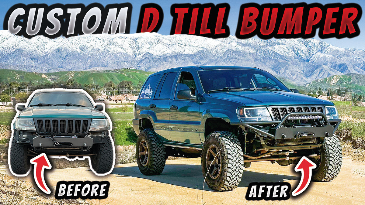 Custom Jeep WJ D Till Stubby Bumper from Cynical Fabrication – Najar ...