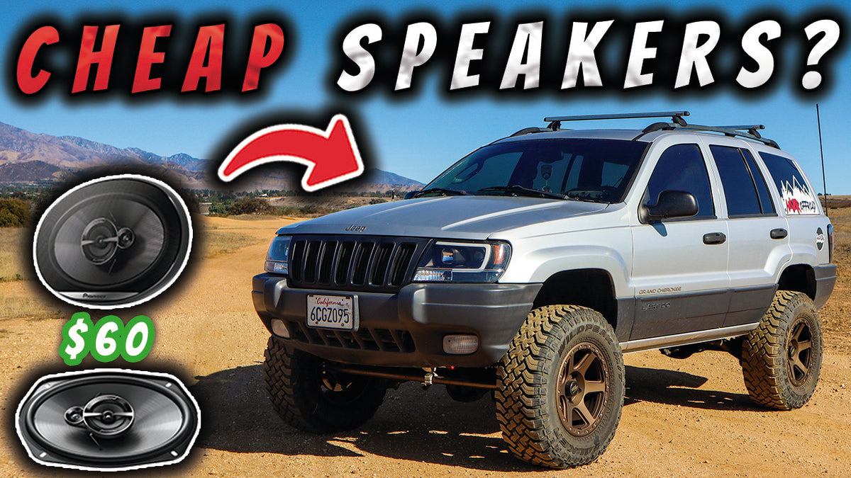 Changing Out BLOWN Speakers on My Jeep WJ – Najar Offroad